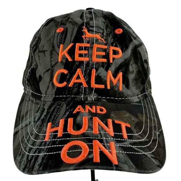 H3 Headwear | Accessories | Camo Keep Calm And Hunt On Deer Theme ...